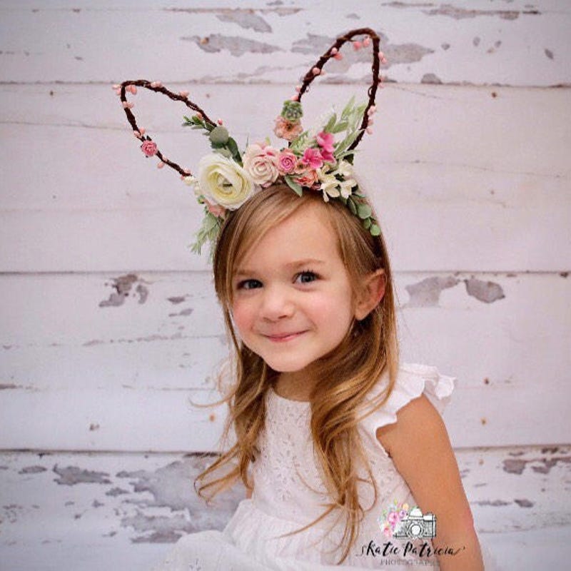Bunny Ears Headband - Etsy