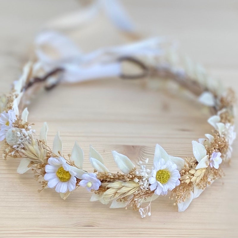 Daisy Flower Crown - Etsy