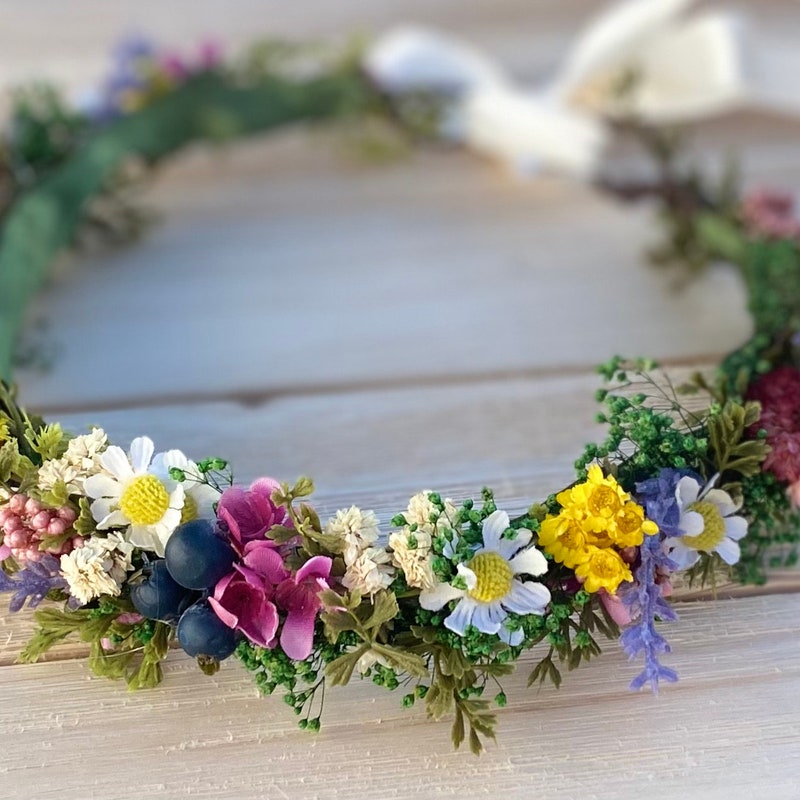 Bridal Folk Crown - Etsy