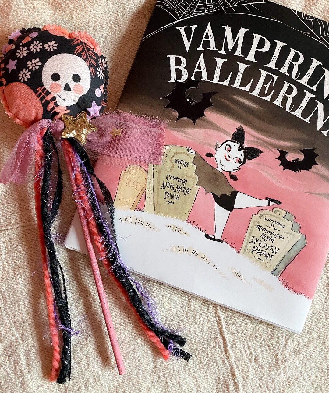 Whimsical Halloween Wands Pretend Play, Childrens Wand, Halloween Decor ...