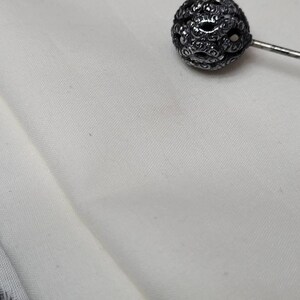 Vintage / Antique 6" Hat, Stick Pin. Sterling Silver. - Etsy