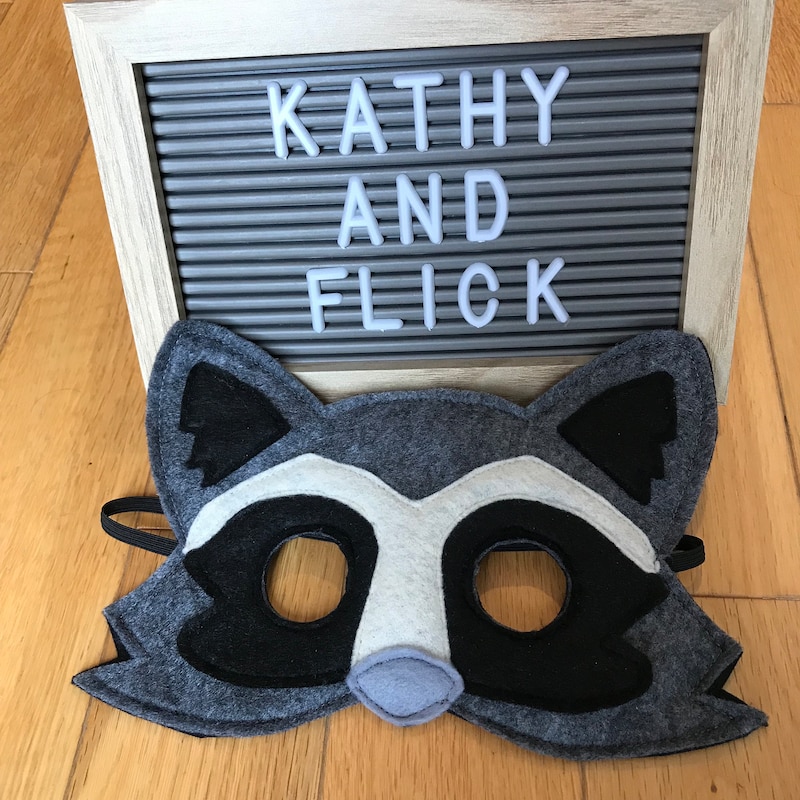 Therian Raccoon Mask - Etsy