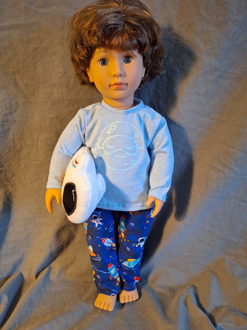 18 Inch Space Pajamas - Blue - Etsy