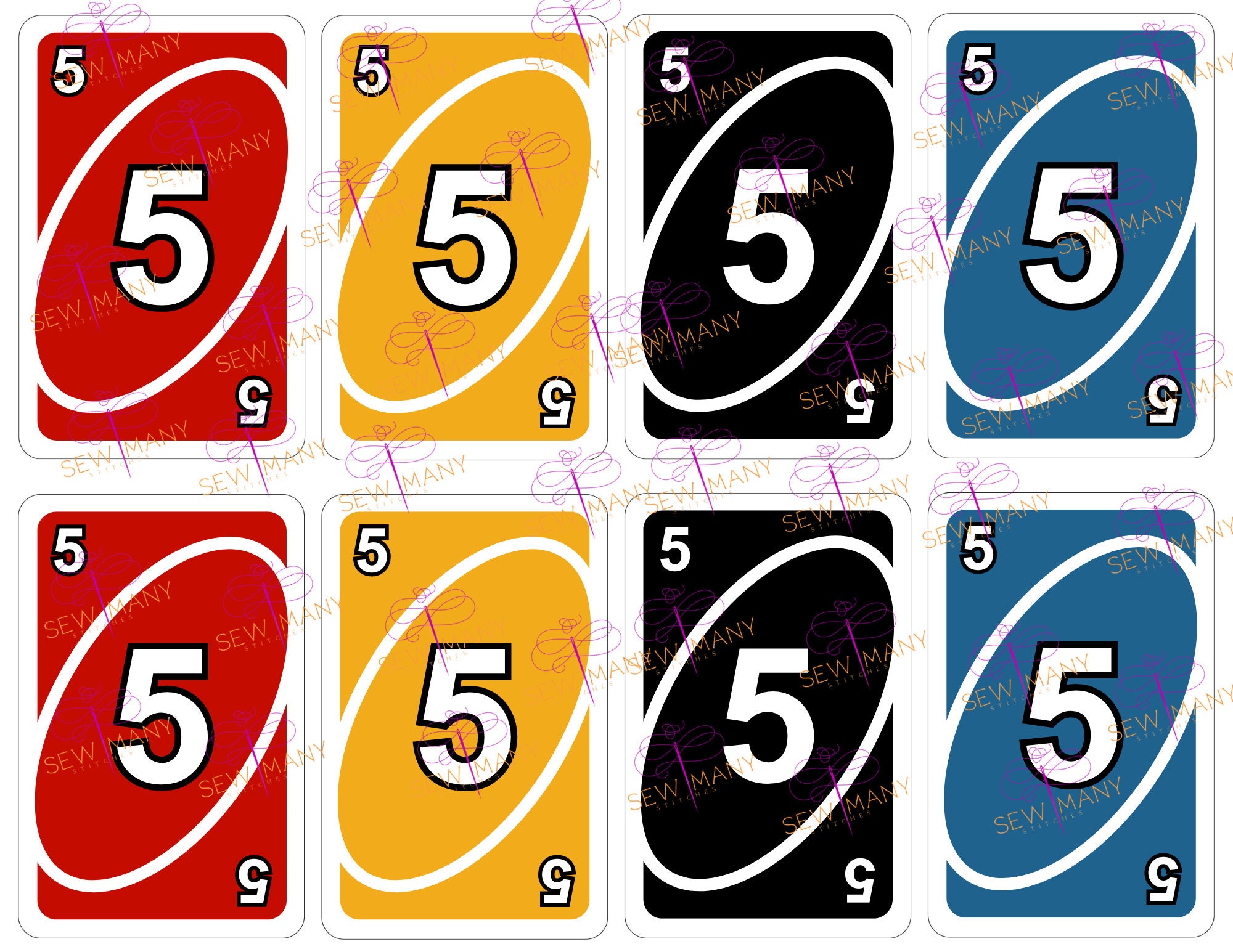 Canva Editable UNO Cards With Box, Mockup Included, Editable Playing ...