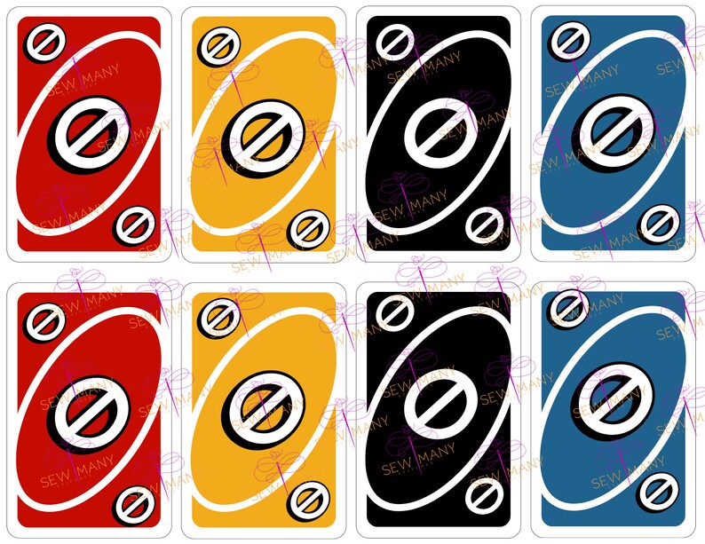 Canva Editable UNO Cards With Box, Mockup Included, Editable Playing ...