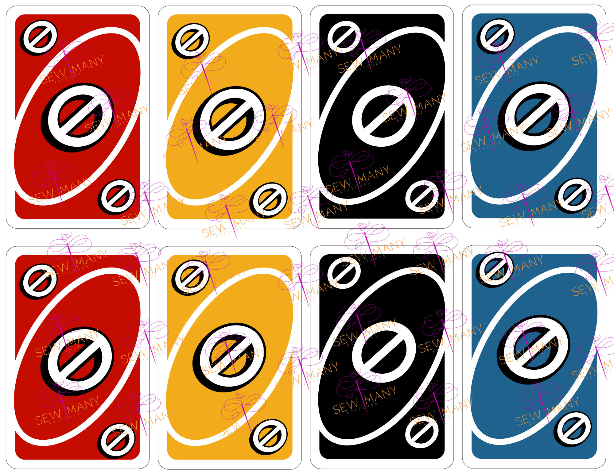 Canva Editable UNO Cards With Box, Mockup Included, Editable Playing ...