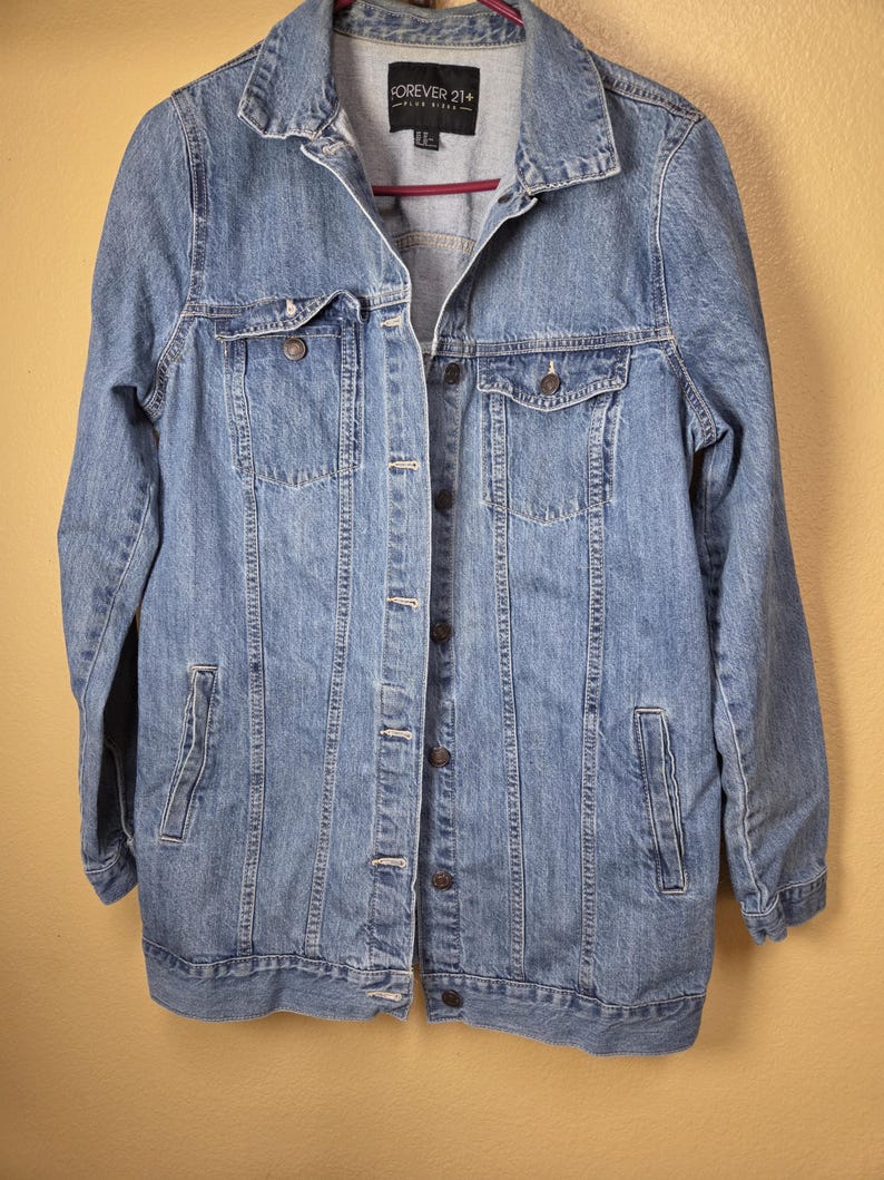 Embroidered Blue Morpho Dragon Denim Jacket, Whimsical Fantasy Nature ...