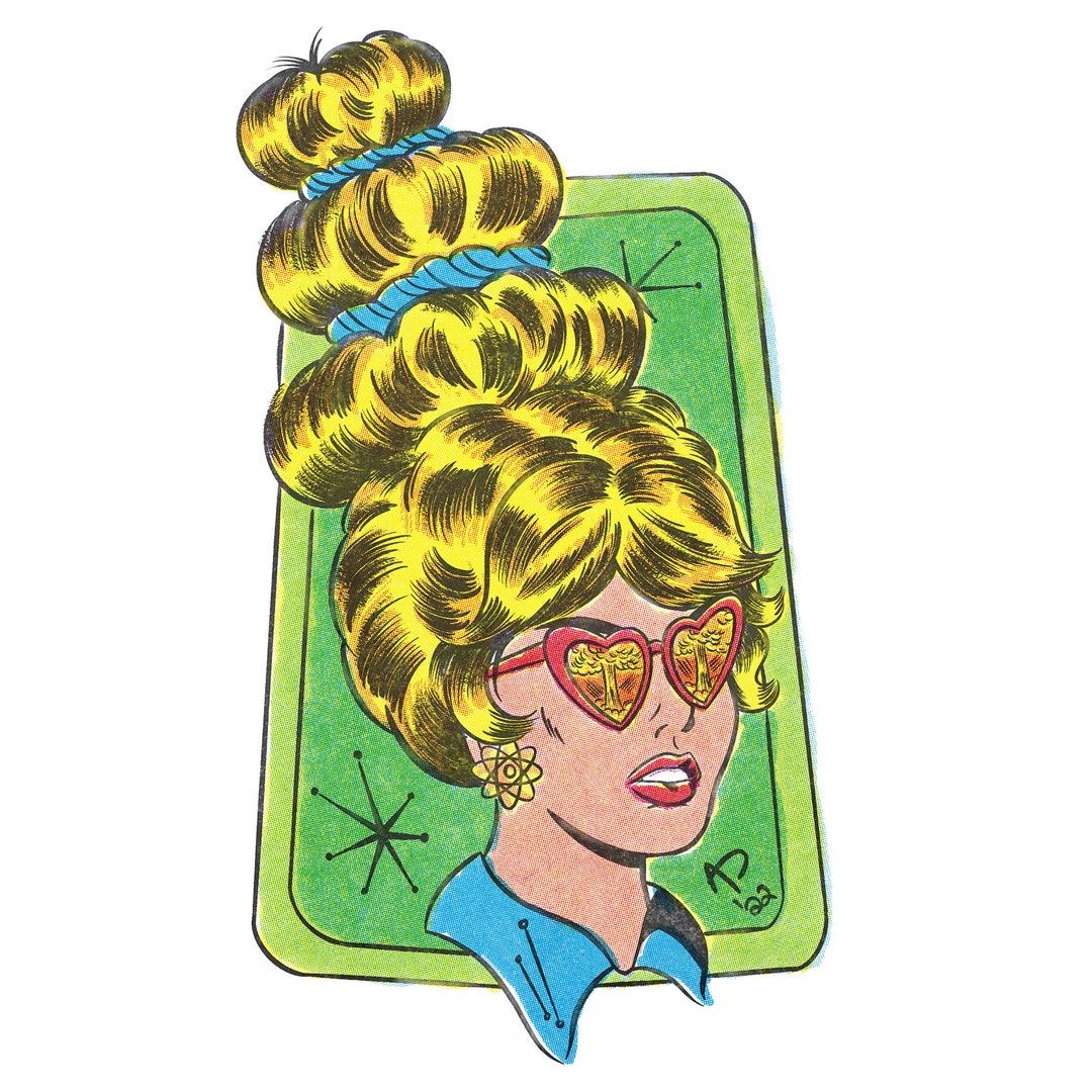 Retro Comic Art Vintage Comic Art Retro Decor Retro Print - Etsy