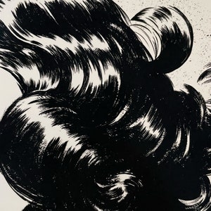 Retro Illustration Print, 50s Artwork, Vintage Digital Art, Pen and Ink ...