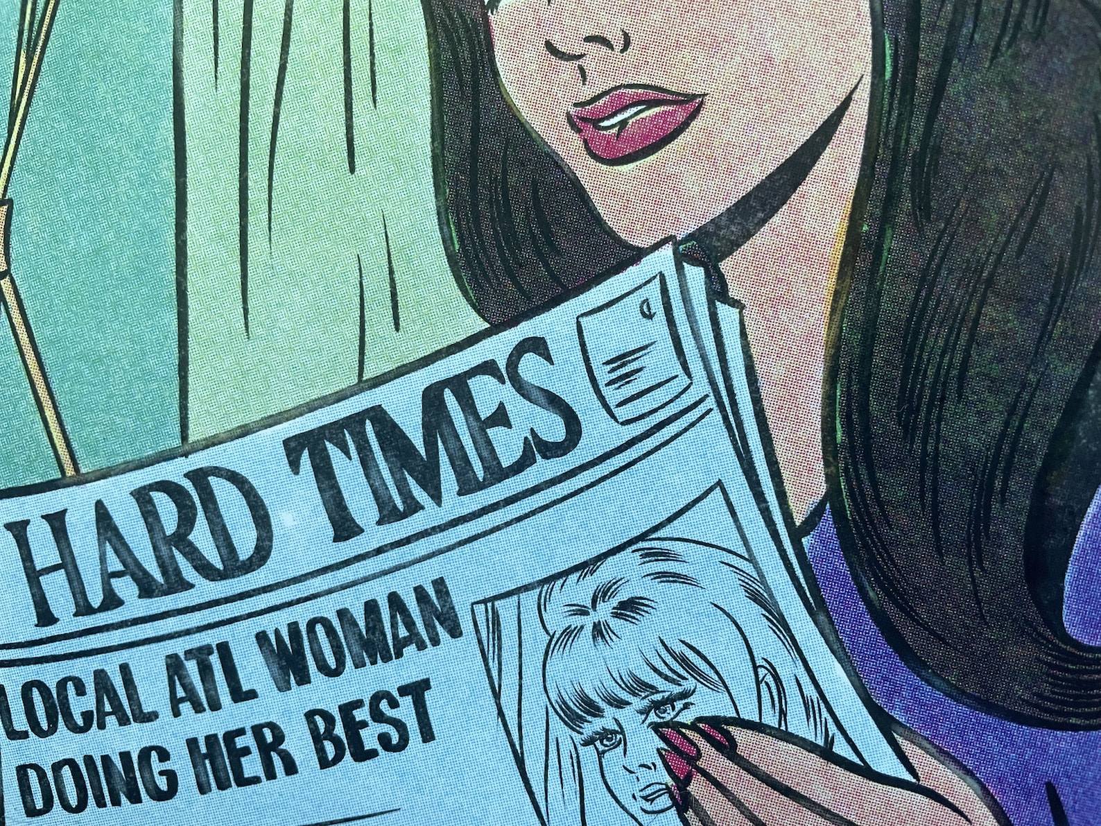 Retro Comic Art Vintage Comic Art Retro Decor Retro Print - Etsy