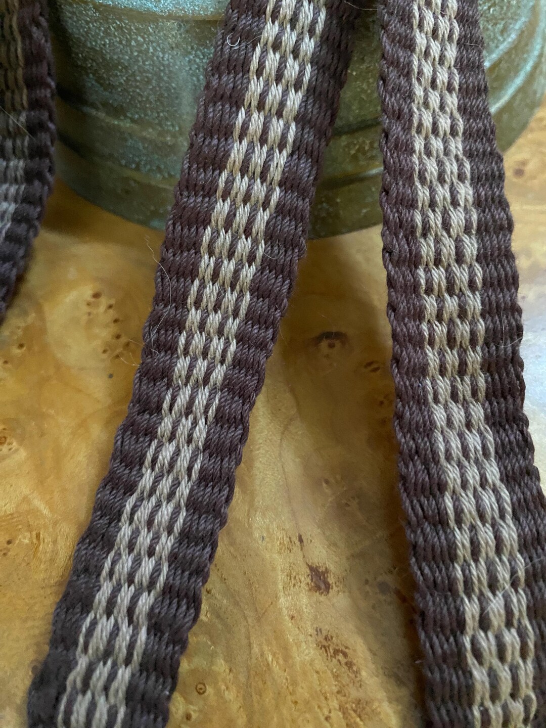 Metis Powder Horn Inkle Woven Belt Strap Hat Band Mountain Man Muzzle ...