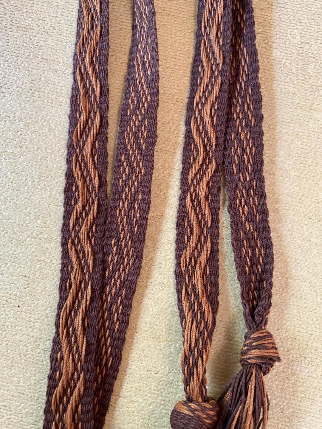 Metis Powder Horn Inkle Woven Belt Strap Hat Band Mountain Man Muzzle ...