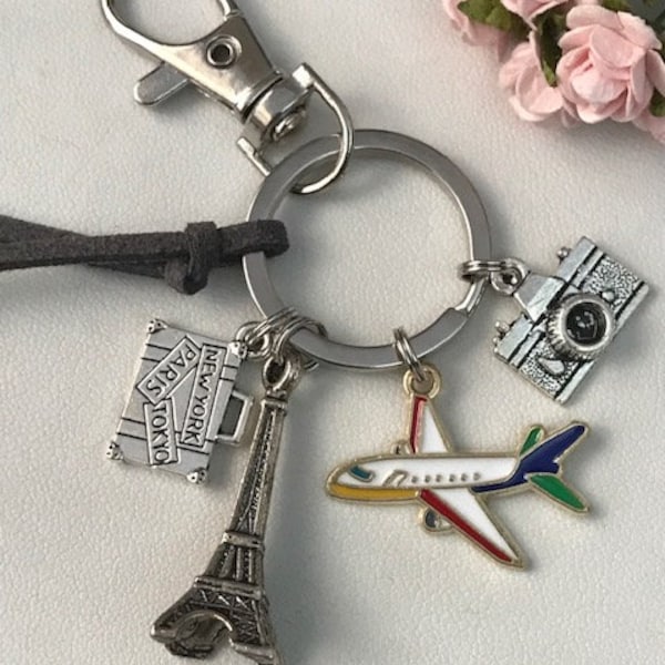 Travel Keychain - Etsy UK