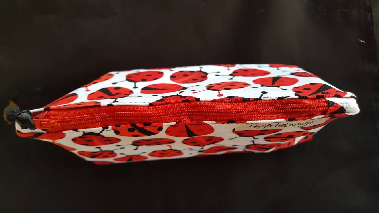 Ladybug Cosmetic Bag Ladybug Bags Ladybug Make-up Bags - Etsy