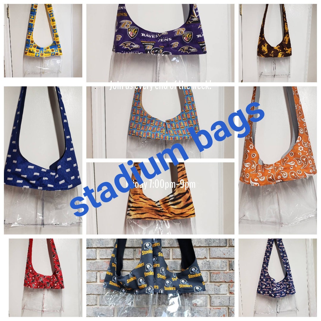 Crossbody Stadium Bag, Your Favorite Team Stadium Bag. Custom Stadium ...