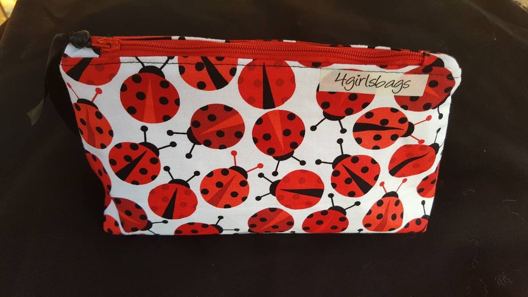 Ladybug Cosmetic Bag, Ladybug Bags, Ladybug Make-up Bags, Ladybug ...