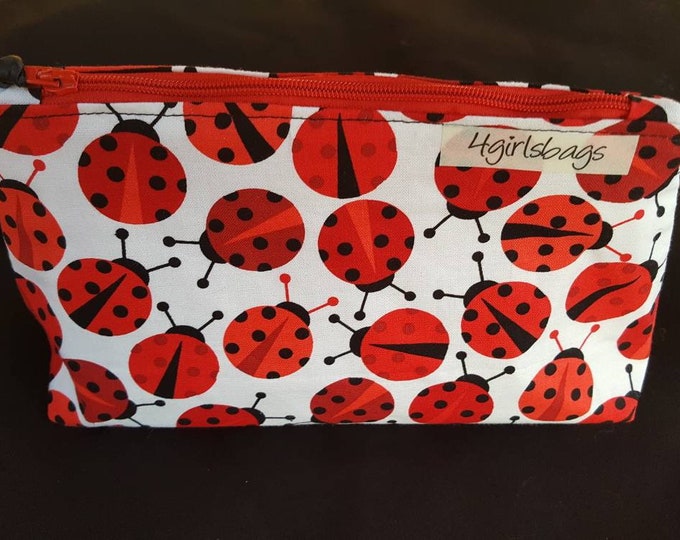 Ladybug Cosmetic Bag, Ladybug Bags, Ladybug Make-up Bags, Ladybug ...