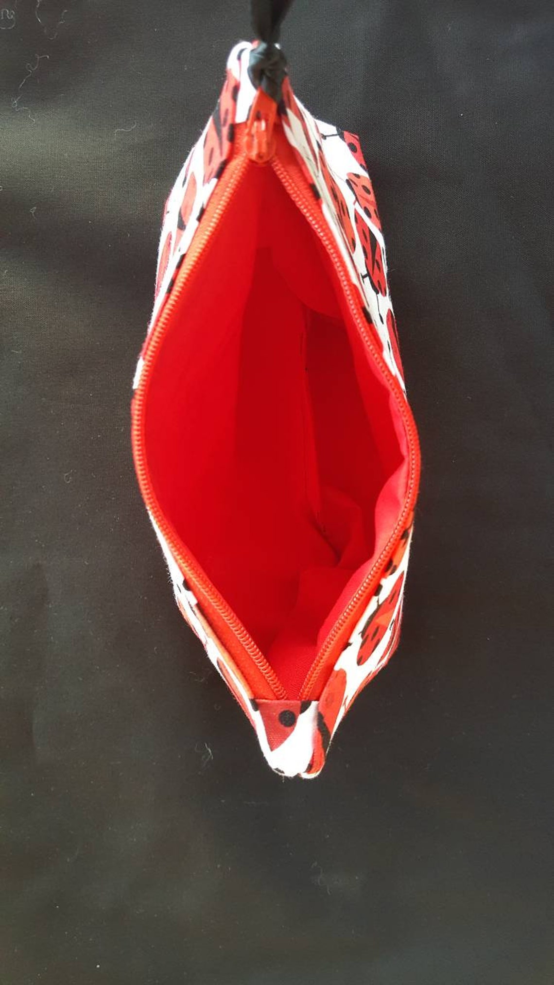 Ladybug cosmetic bag ladybug bags ladybug make-up bags | Etsy