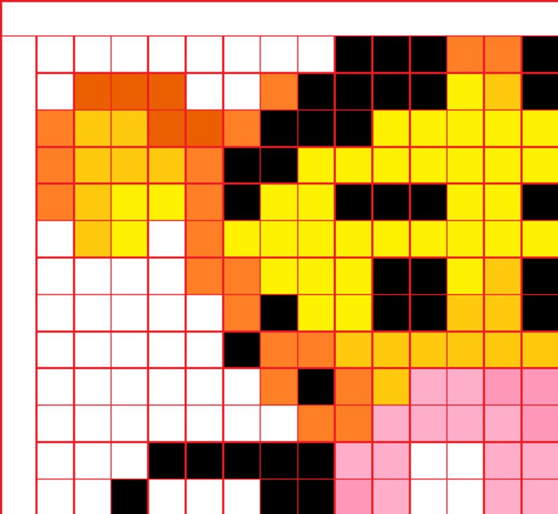 Tigger Too Pixel Quilt Pattern - PDF Download - Etsy