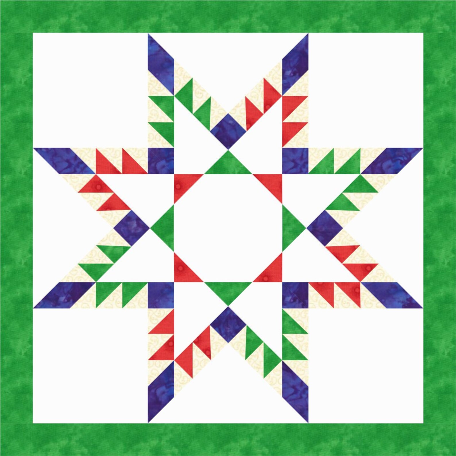 FEATHERED STAR Quilt Block Pattern Instant Download Paper - Etsy Australia