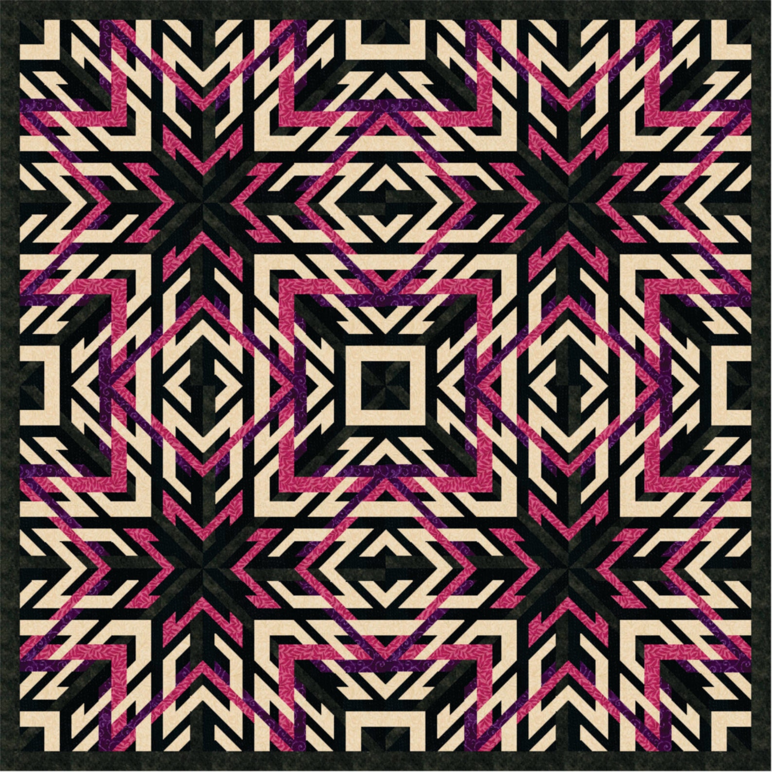 WOVEN STAR Quilt PATTERN Quilt Block Pattern Instant Download - Etsy