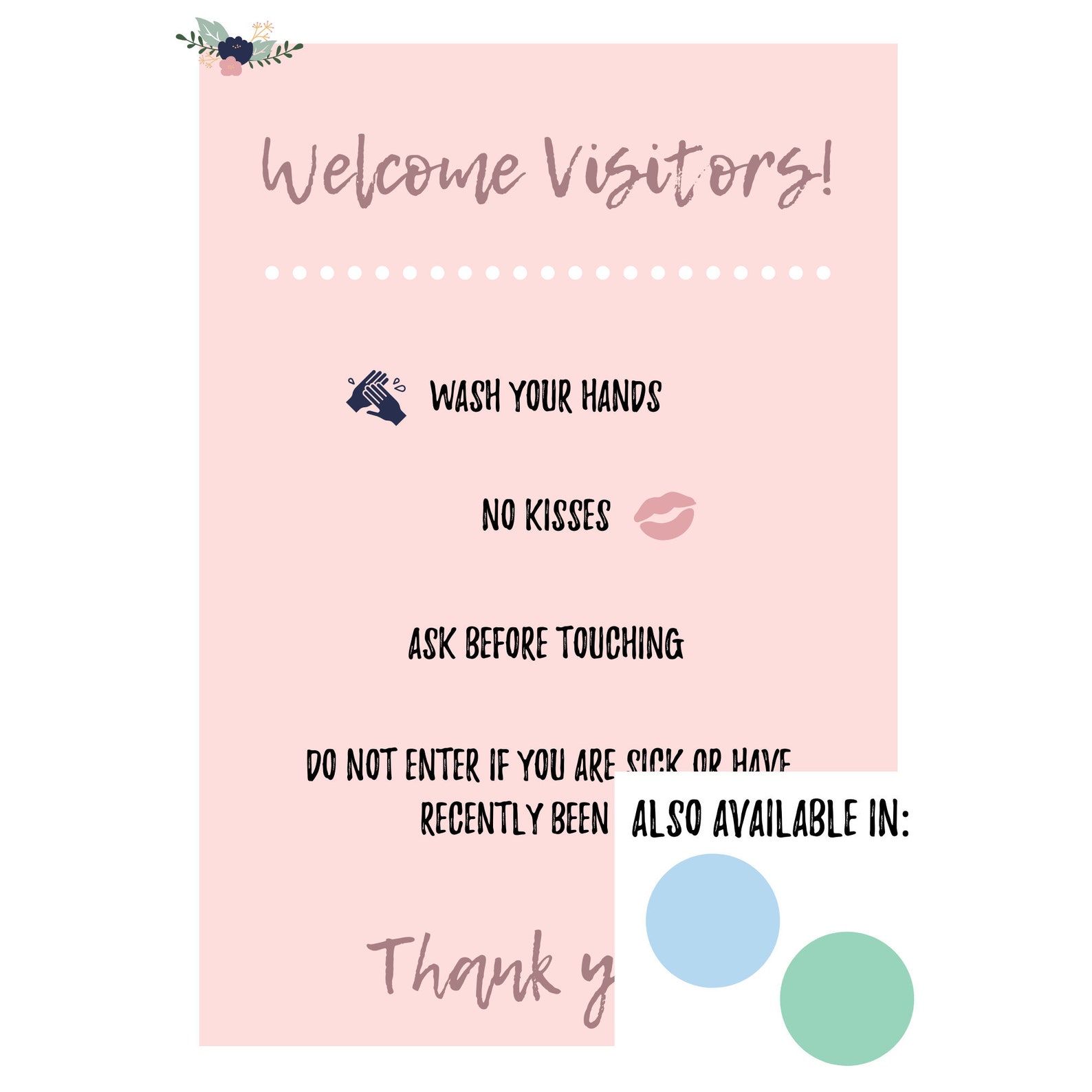 Baby Birth Hospital Visitor Rules, Newborn Baby Visitor Rules, New Baby ...