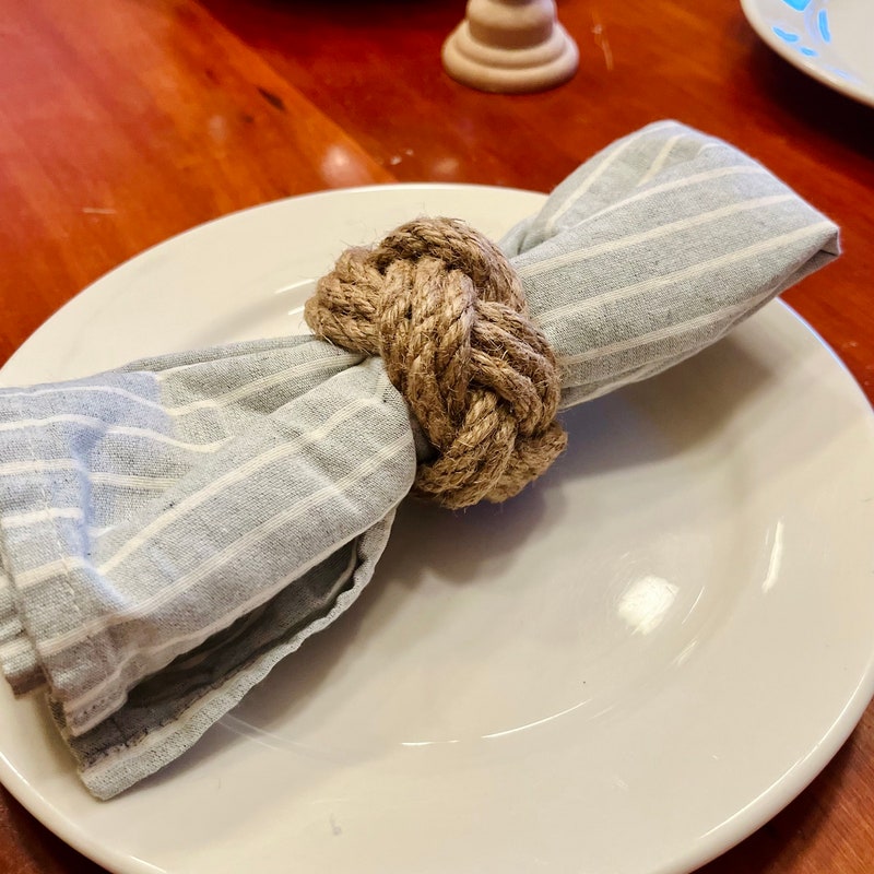 Rope Napkin Rings - Etsy