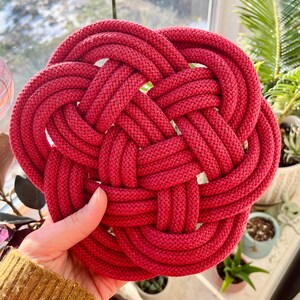 Rope Trivet, Nautical Rope Mat, Thump Mat, Colorful Trivet, Cooling Mat ...
