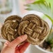 Turks Head Knot Nautical Coasters, Neutral Minimalist Scandi Rope ...