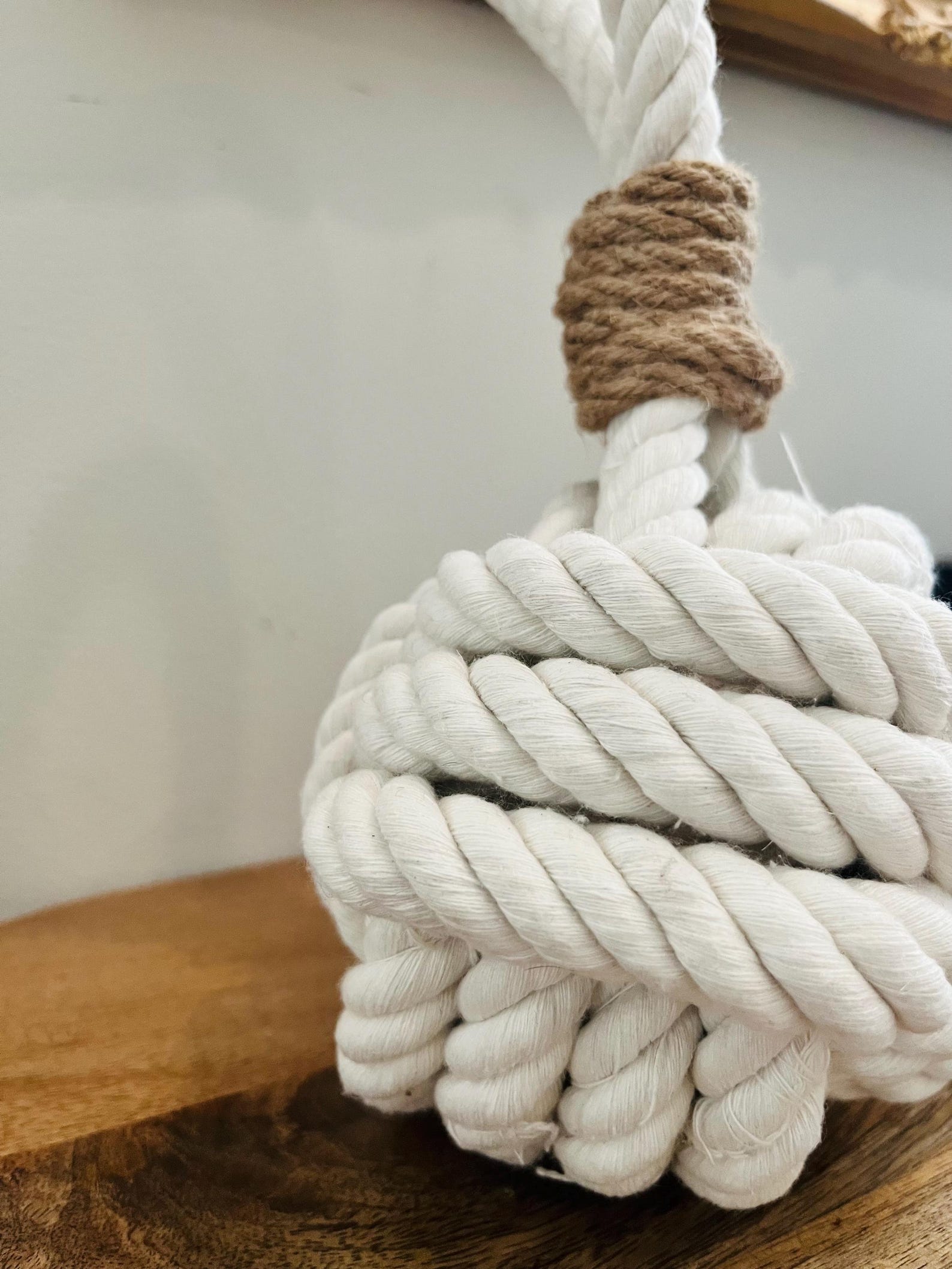 Large Monkey Fist, Sailing Rope Art, Nautical Knots, Sailing Knots ...