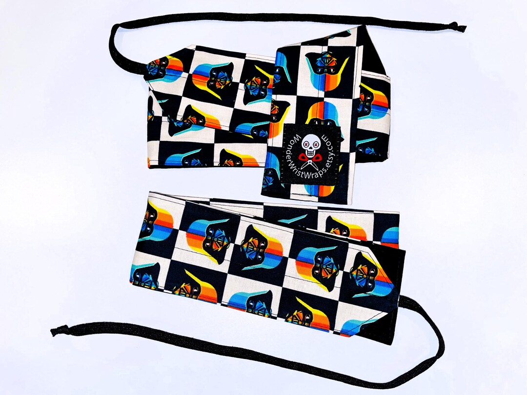 Darth Vader, Wrist Wraps, WOD, Weightlifting, Athletic, Star Wars - Etsy