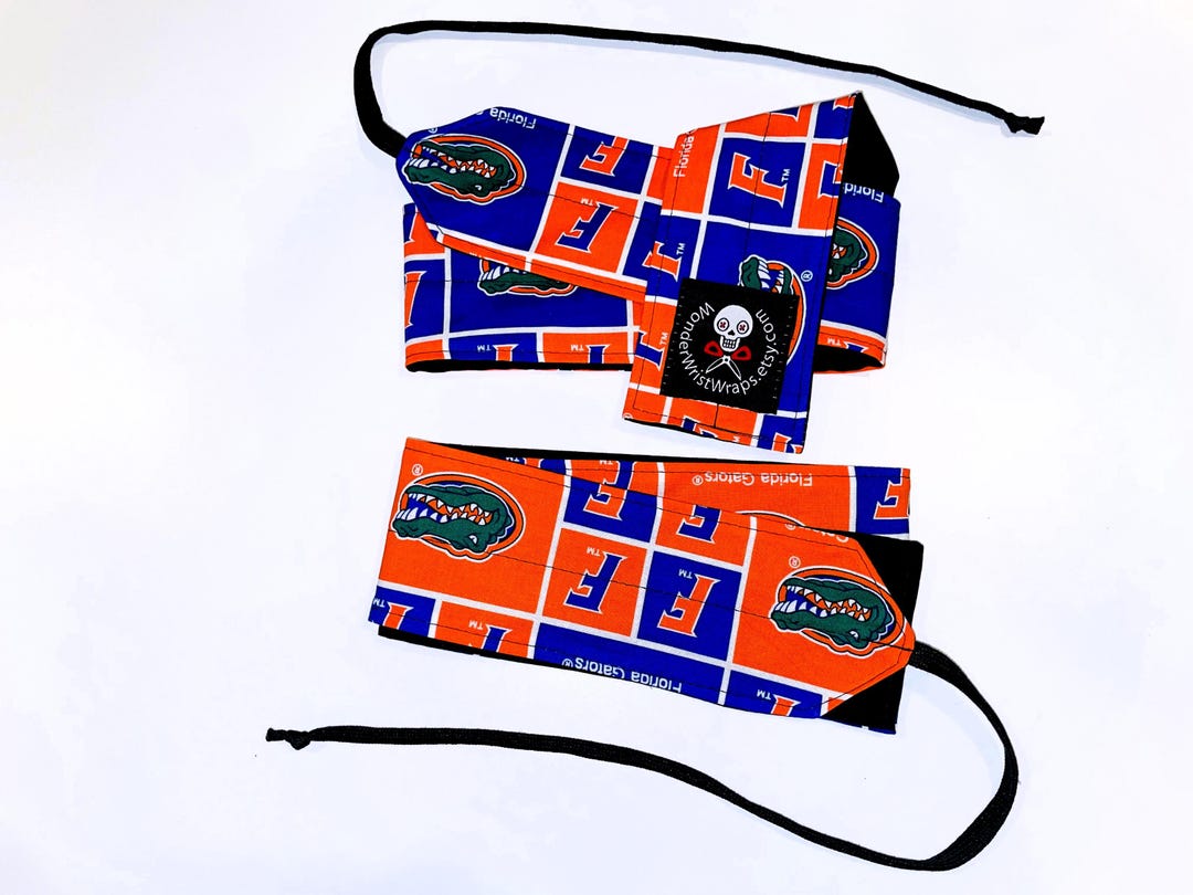 Gators UF Wrist Wraps, WOD, Weightlifting, Athletic, University of ...