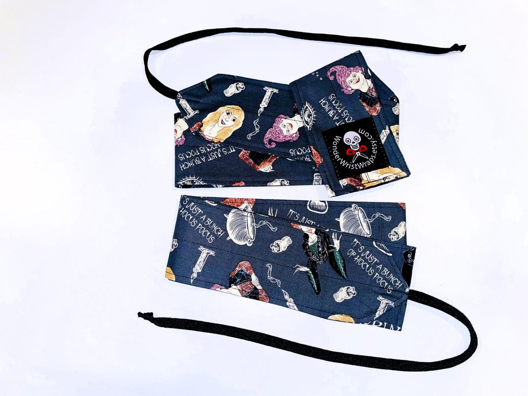Hocus Pocus Sanderson Sisters, Wrist Wraps, WOD, Weightlifting ...