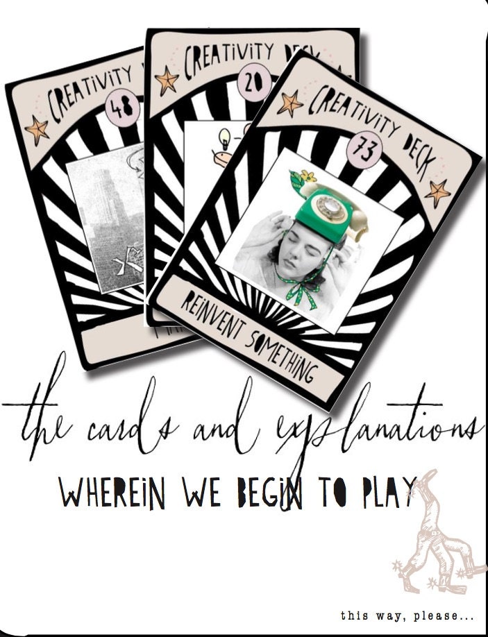 The CREATIVITY DECK Inspiration for Artists, Writers, and Creative ...