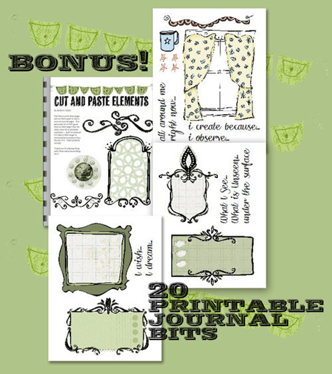 Observation Journalling Workshop Self-paced Edition - Etsy