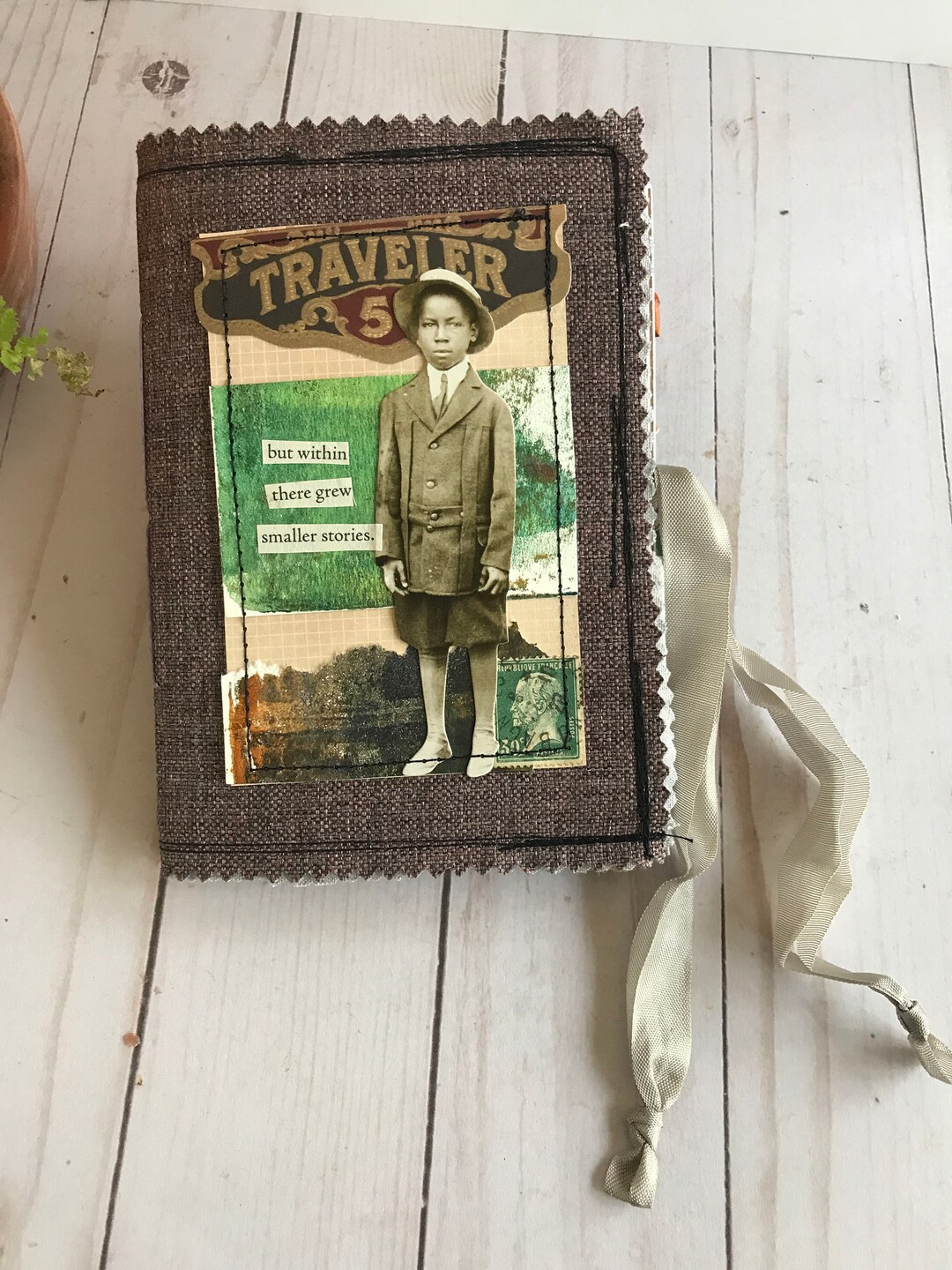 SMALLER STORIES - Mini Magpie Book Junk Journal - Etsy