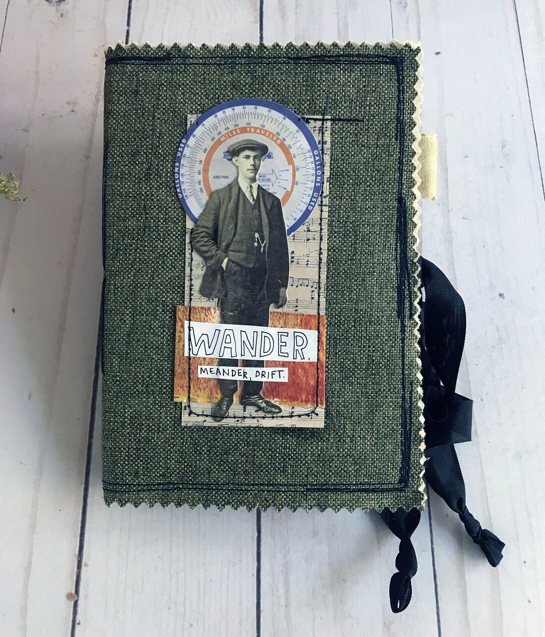 WANDER Mini Magpie Book Junk Journal - Etsy
