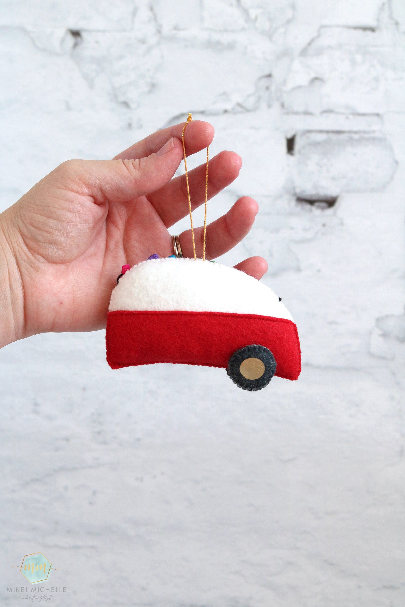 Camper Ornament Felt Camper Ornament Felt Camper Christmas | Etsy