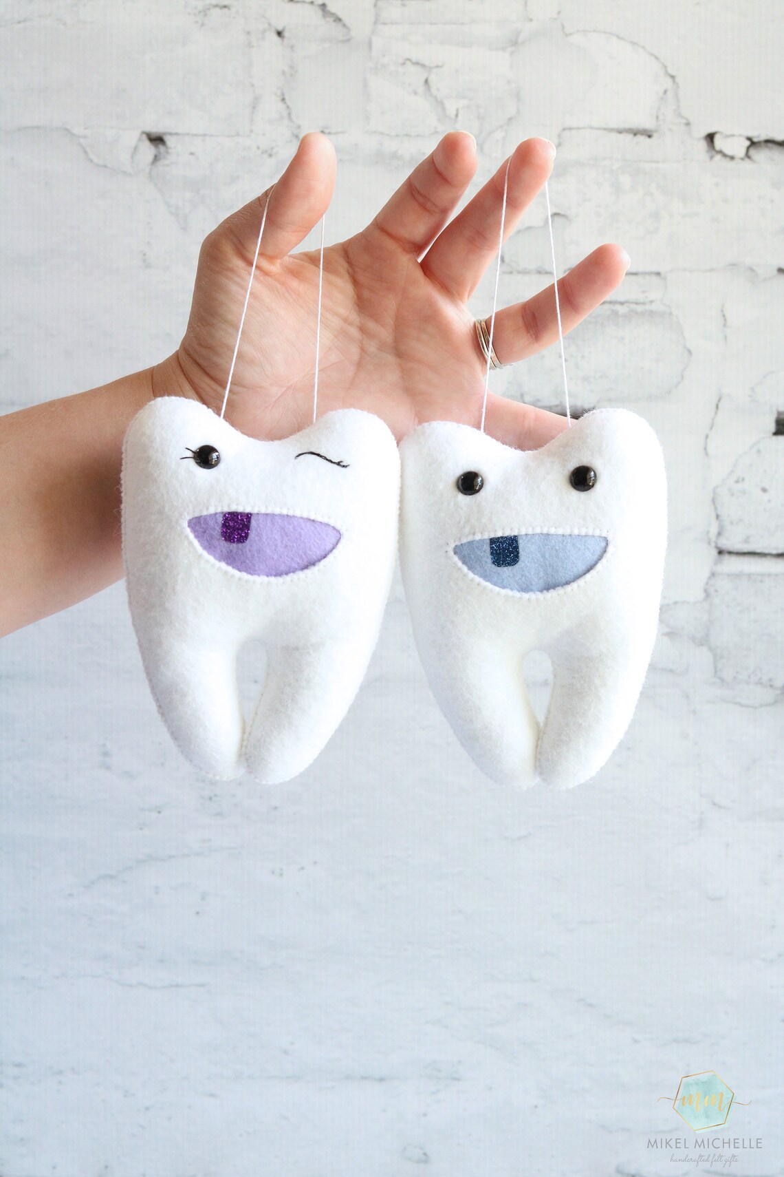 Tooth Fairy Pillow Felt Tooth Pillow Pocket Tooth Silly | Etsy