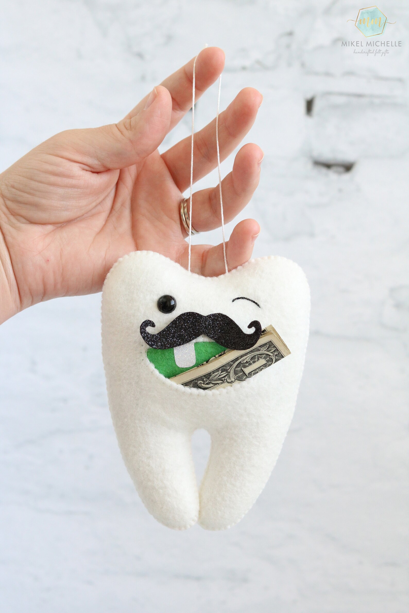 Plush Stuffed Tooth Pillow Felt Tooth Pillow Pocket Tooth - Etsy