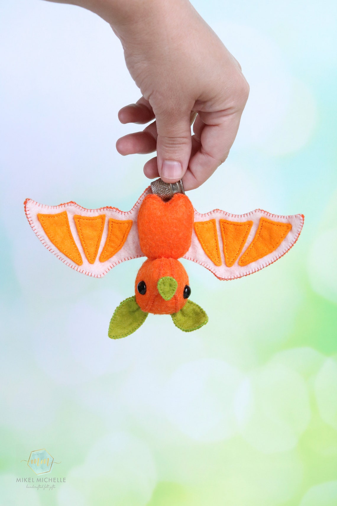 Orange Fruit Bat Tangerine Fruit Bat Small Bat Plushie - Etsy