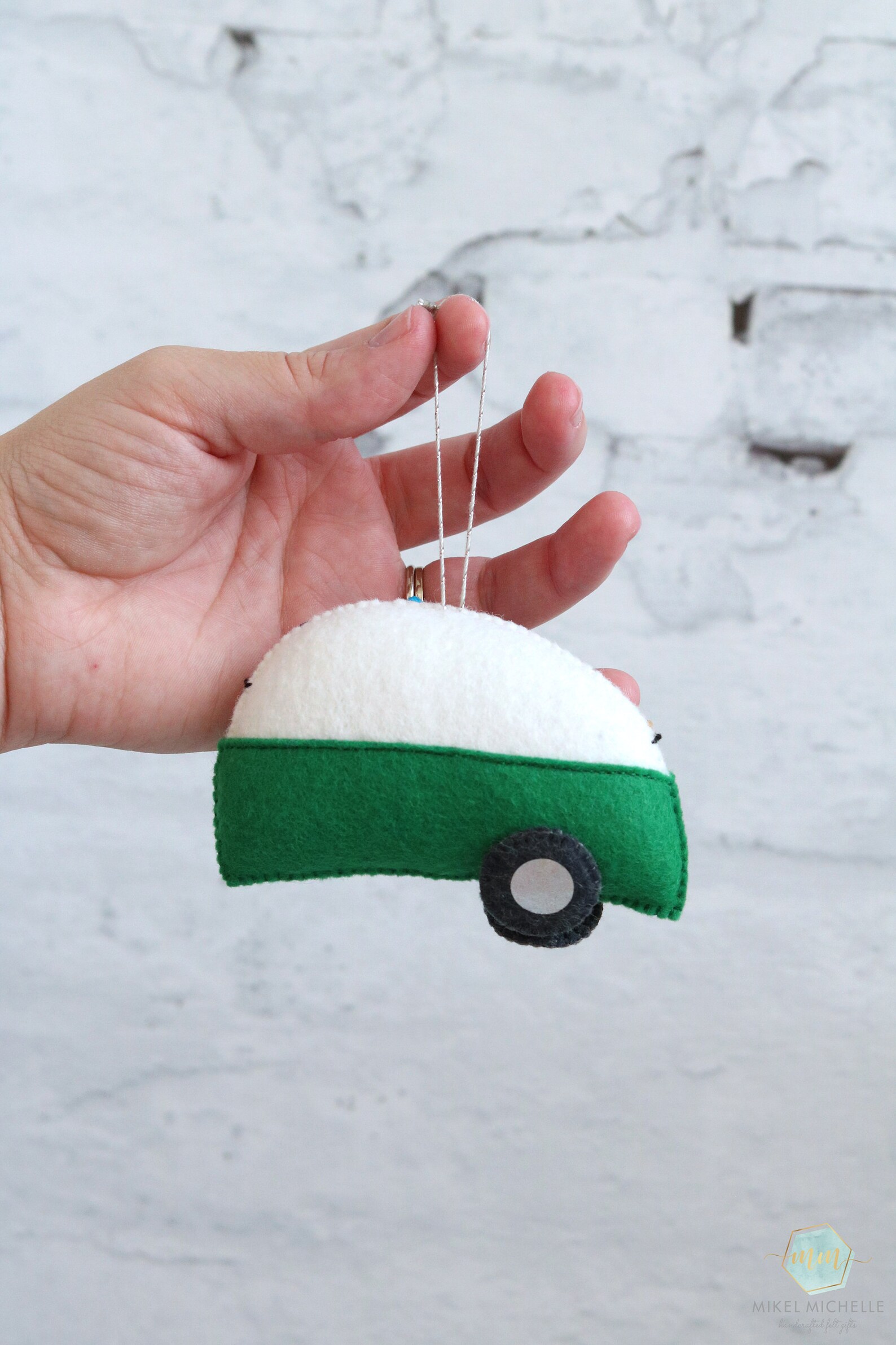 Camper Ornament Felt Camper Ornament Felt Camper Christmas | Etsy