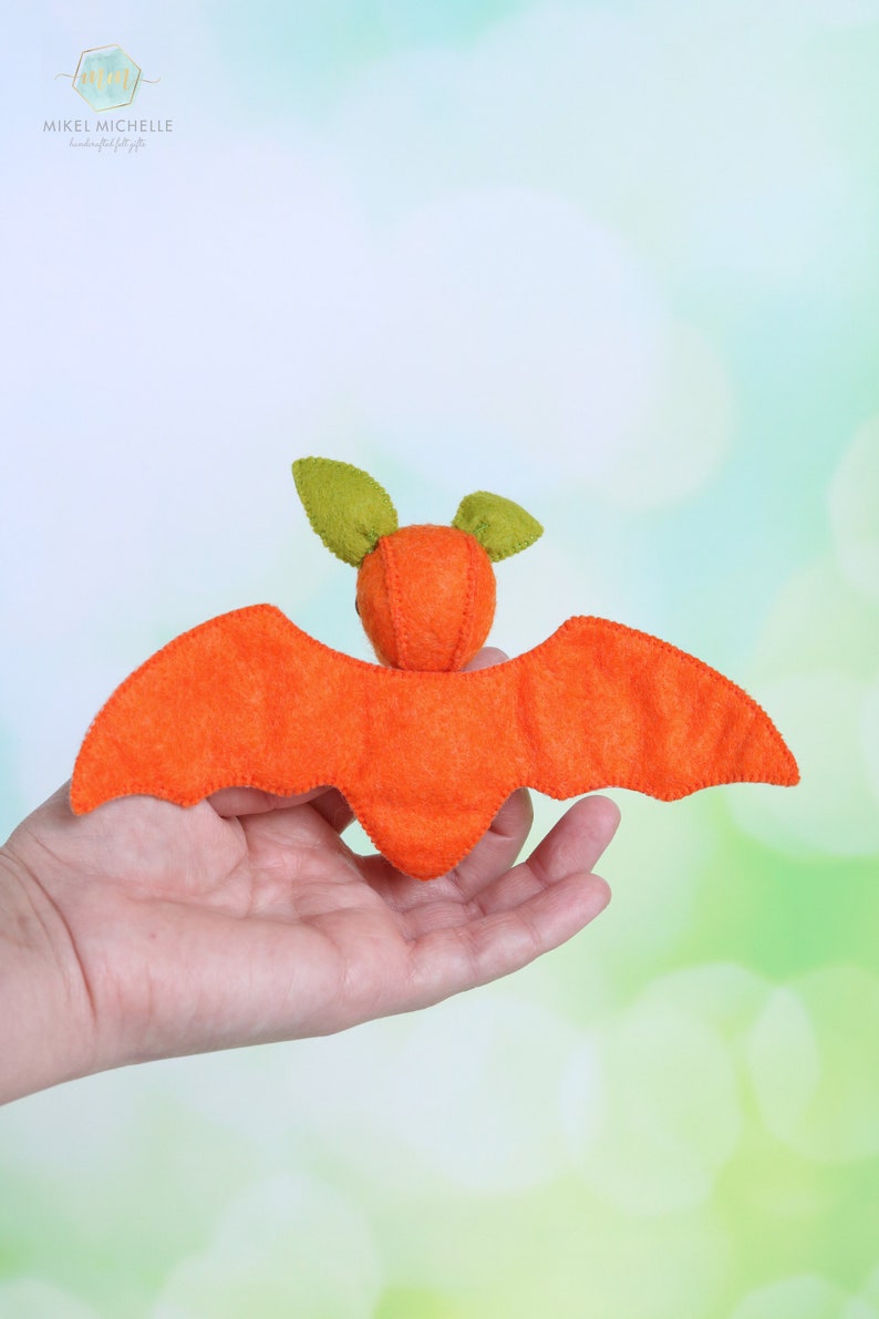 Orange Fruit Bat Tangerine Fruit Bat Small Bat Plushie - Etsy