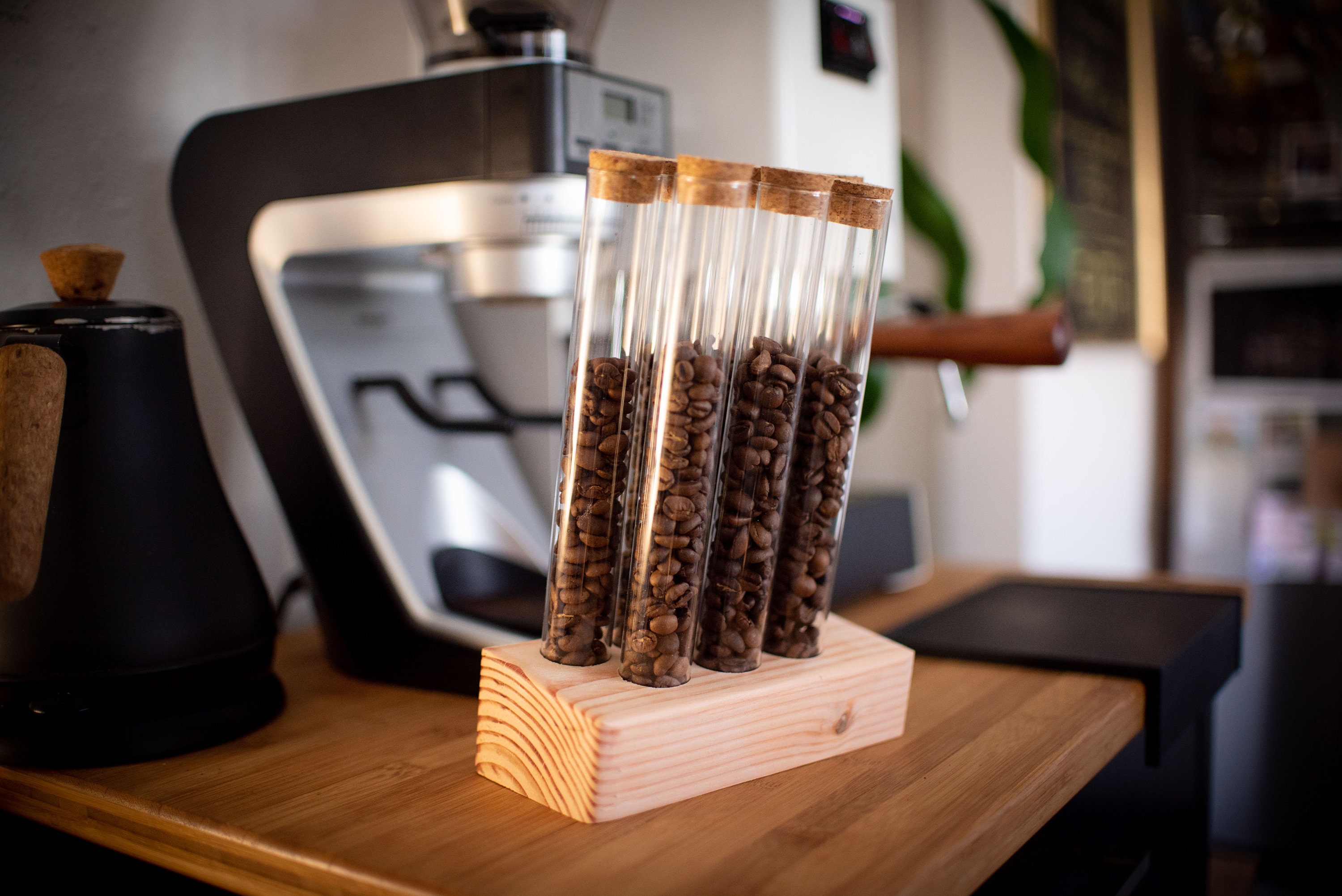 Coffee Dosing Block 7 Tubes 1 Week Prep Boutique Coffee INCLUDED Exotic ...