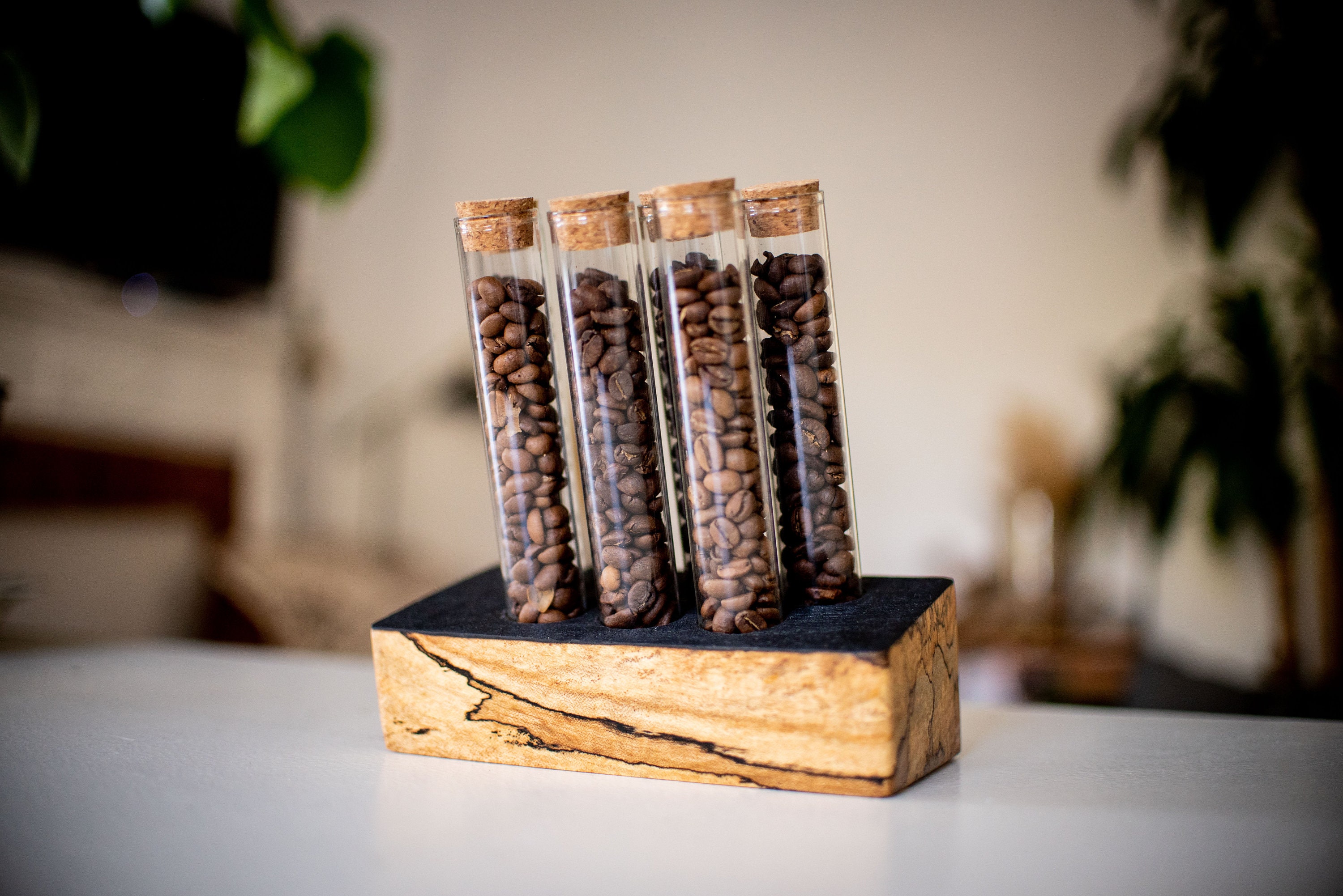 Coffee Dosing Block 7 Tubes 1 Week Prep Boutique Coffee INCLUDED Exotic ...