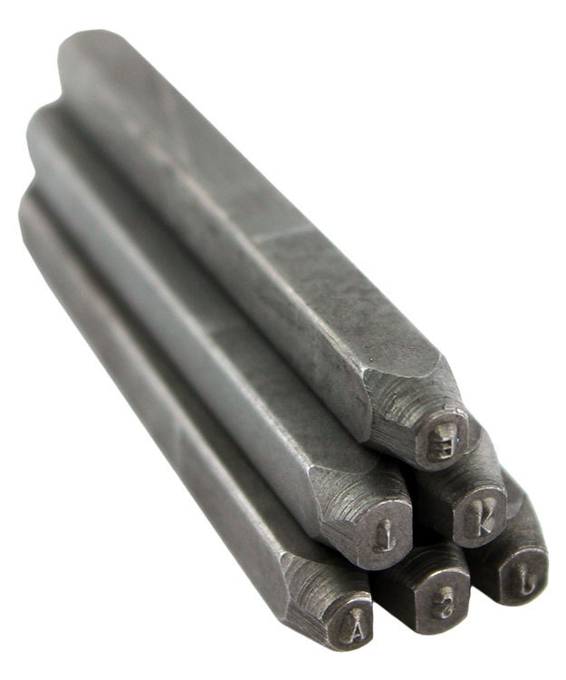 Letter Punch Set A Thru Z With & Symbol 1.5mm | Etsy