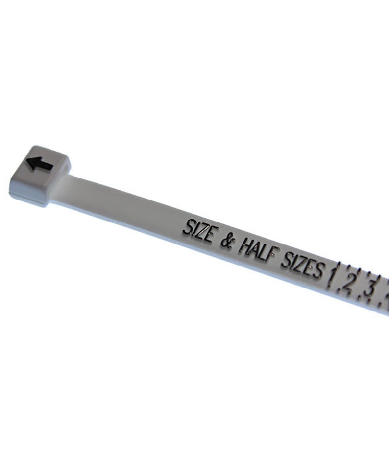 Multisizer Economy Plastic Finger Gauge Strip pkg of 5 | Etsy