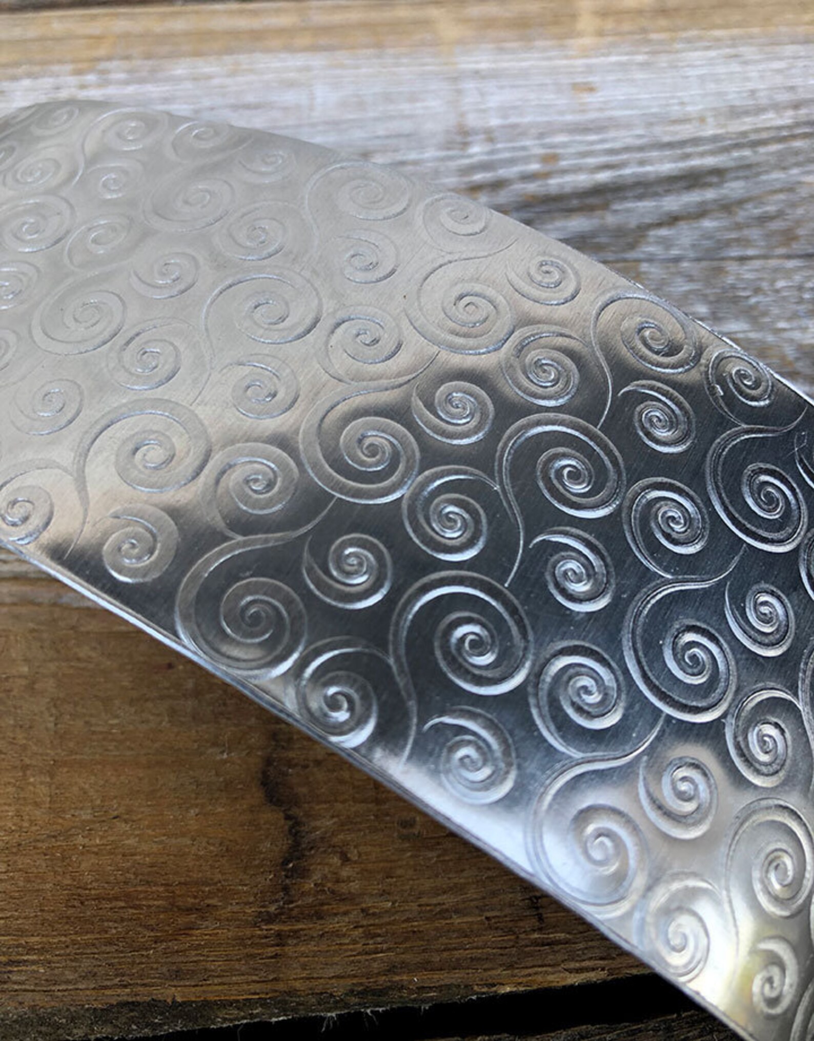 Patterned Aluminum Sheet gust of Wind 2 X | Etsy