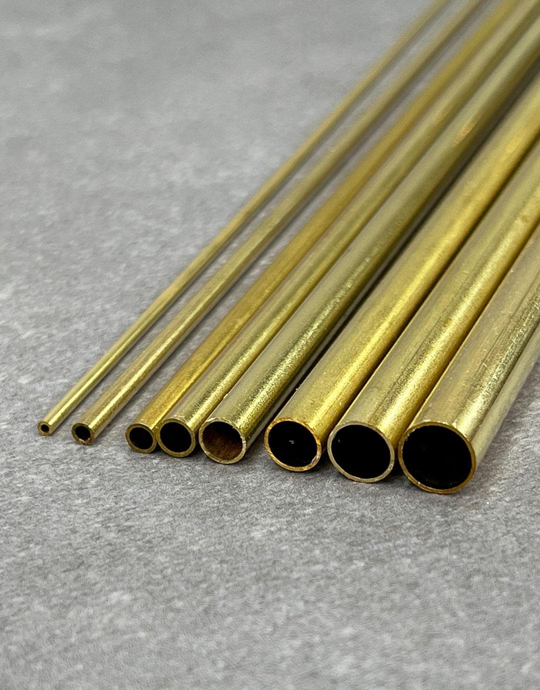 Brass Round Tubes 12" Long (BRT0X) **choose Size** - Etsy