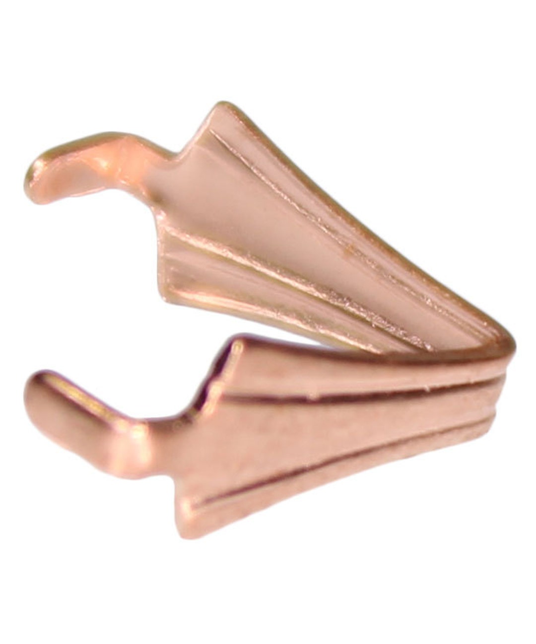 Copper Pinch Bail (pkg of 50) (910CU-04) - Etsy